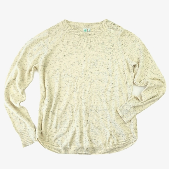 Aventura | Sweaters | Nwot Aventura Sweater Large Shell Buttons ...